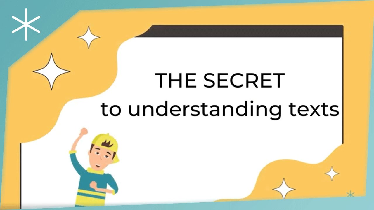 The secret to understanding texts - YouTube