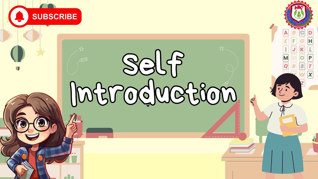 Self Introduction for Kids | English Speaking | ESL - YouTube