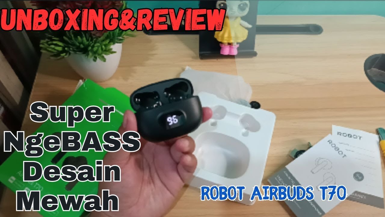 TWS ROBOT AIRBUDS T70 | UNBOXING & REVIEW - YouTube