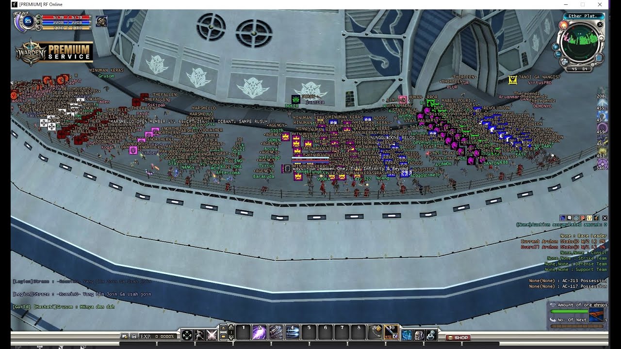 LIVE RF WARDEN - FIRST RACE LEADER + COUNCIL RF WARDEN LESGO - YouTube