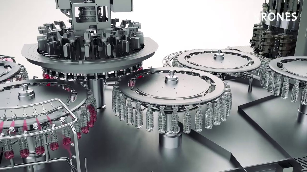 Krones LCS: Neck-Handling 3D Scan - YouTube