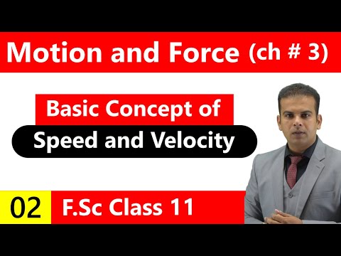 Difference Between Speed and Velocity - Physics Class 11 Chapter 3 ...