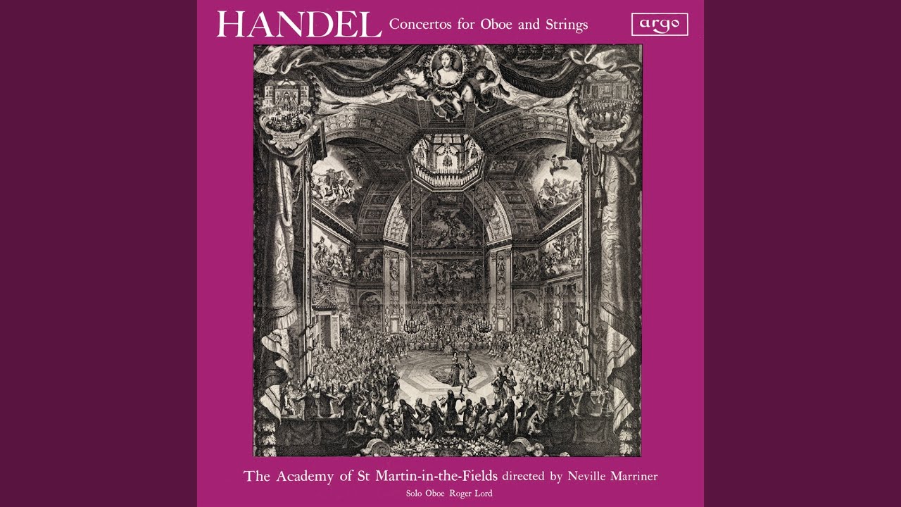 Handel: Oboe Concerto No. 1 in B-Flat Major, HWV 301: I. Adagio - YouTube