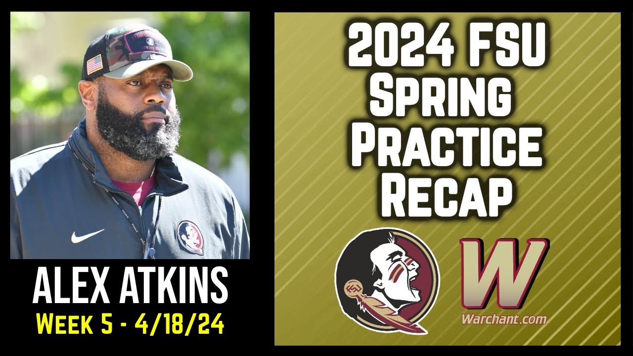 Alex Atkins recaps FSU Football spring practice, talks Spring Showcase ...