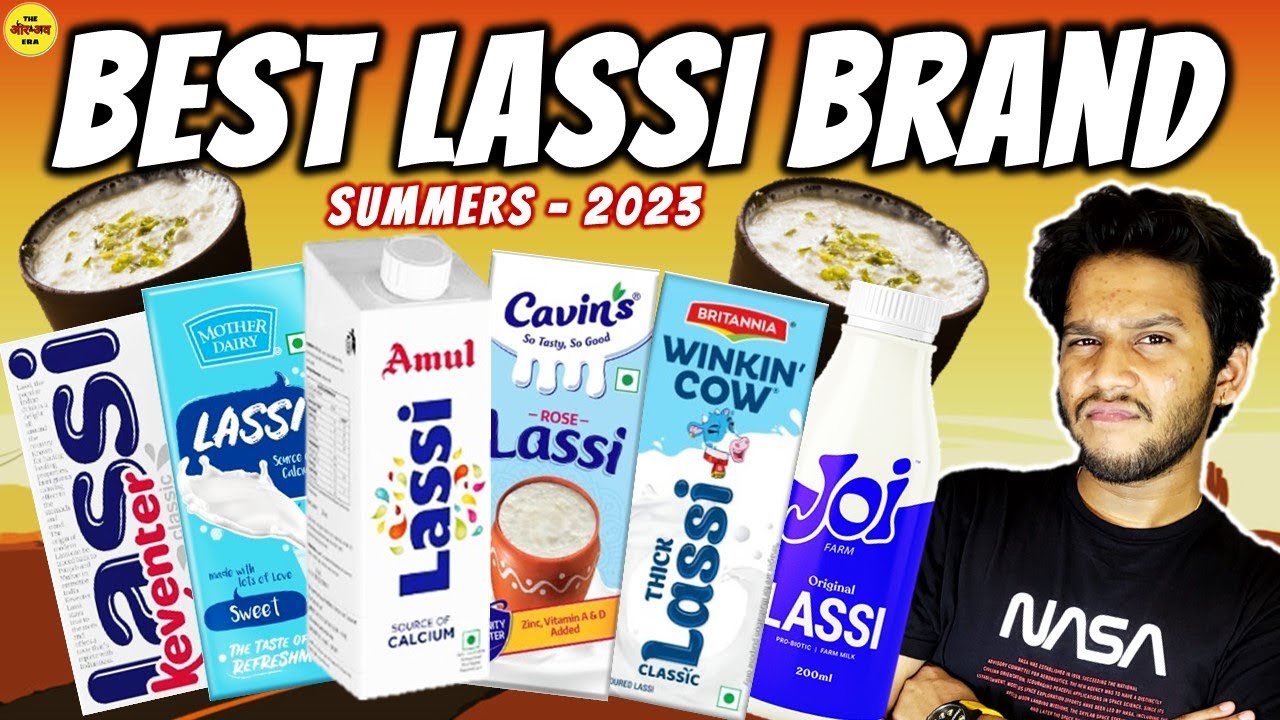 Finding BEST LASSI BRAND In INDIA 😎🧊 in 2023 | Best Lassi Brand 2023 ...