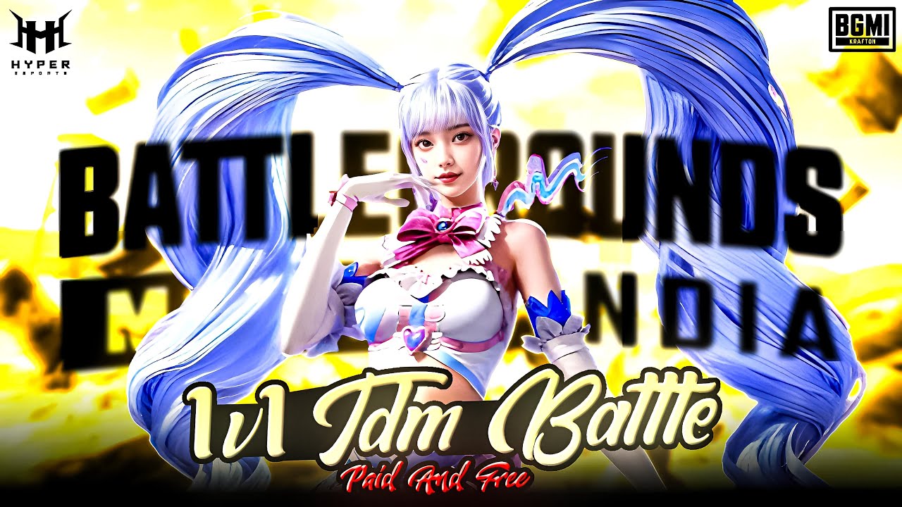 BGMI 1v1 TDM LIVE || BGMI LIVE CUSTOM ROOMS || GIRL GAMER || Vani Playz ...