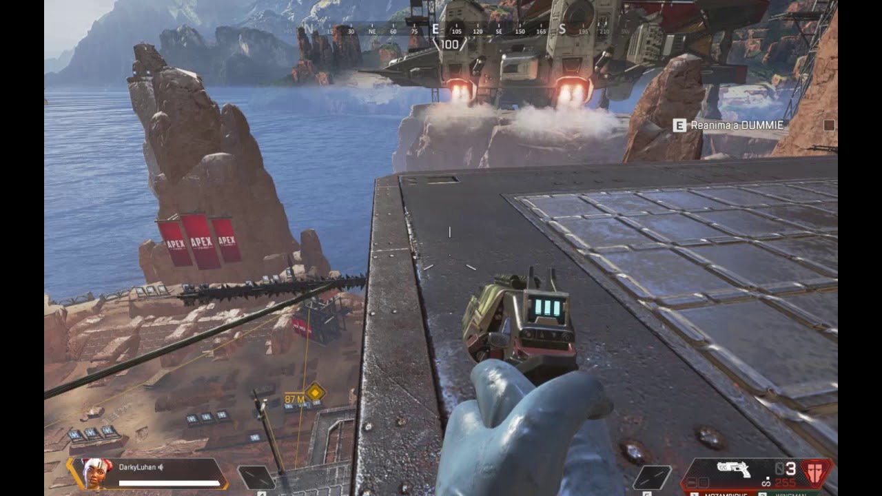 Apex Legends Easter Eggs Dinosaur Wallet and Secret Target - YouTube