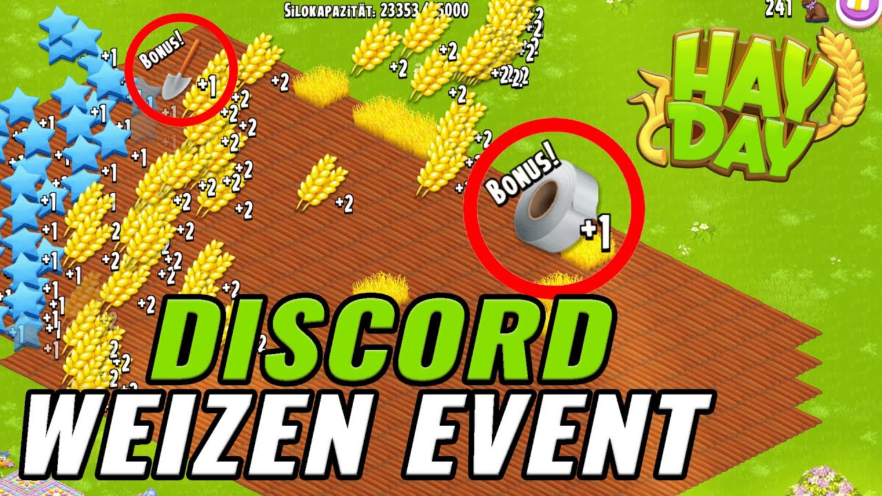Hay Day Weizen Discord Event - Farmpässe und Millionen Münzen zu ...