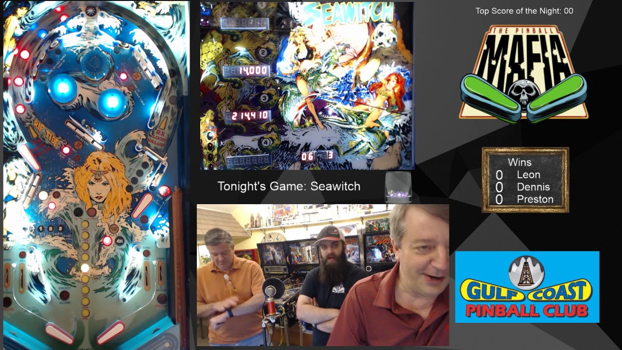 The Pinball Mafia Plays Seawitch! - YouTube