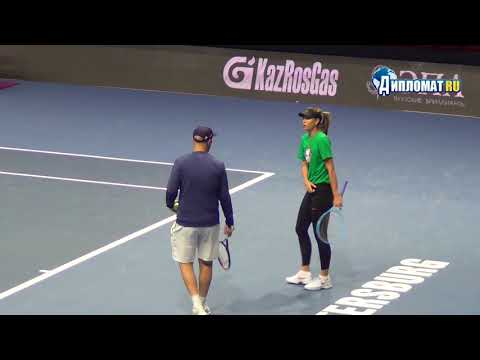 Maria Sharapova, St. Petersburg Ladies Trophy 2019 Open Practice