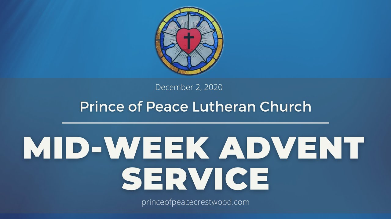Mid-Week Advent Service - YouTube