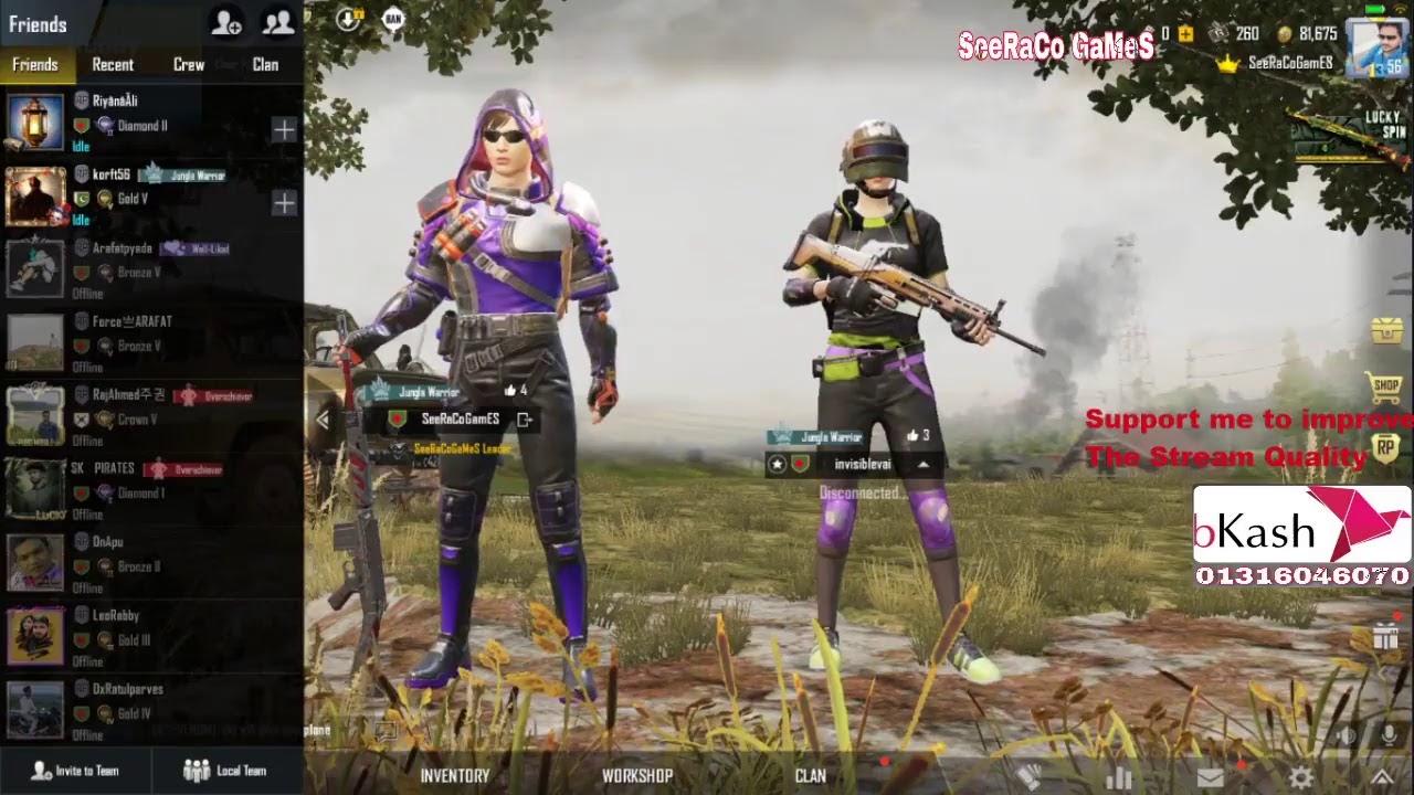 PUBG LIVE \ ACTION ';;' GAMEPLAY 9 - YouTube