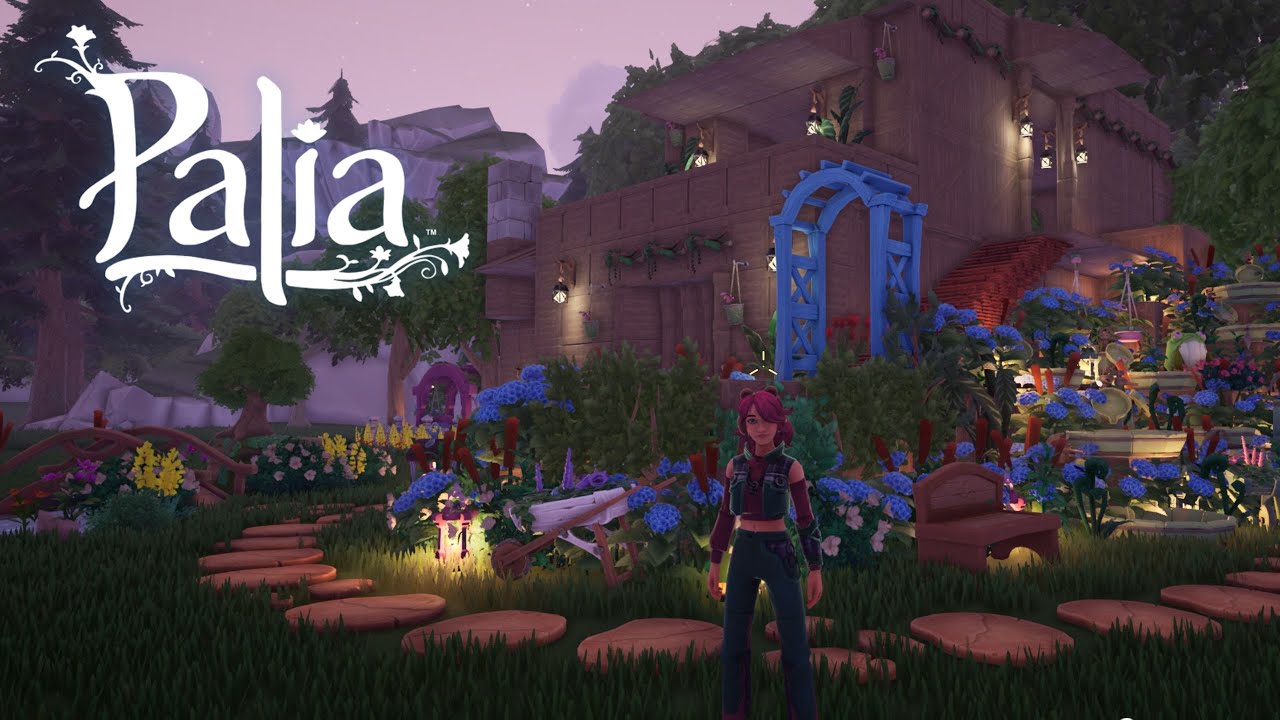 Palia House Made of Building Blocks Tour - YouTube