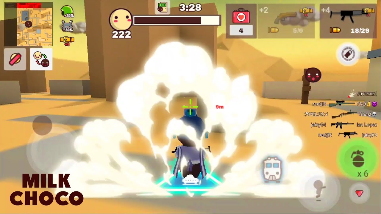 MilkChoco Battle Royale Choo Choo 🚂💭💭 - YouTube