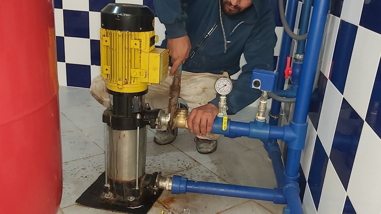 Video showing how to install a large pool pump - YouTube