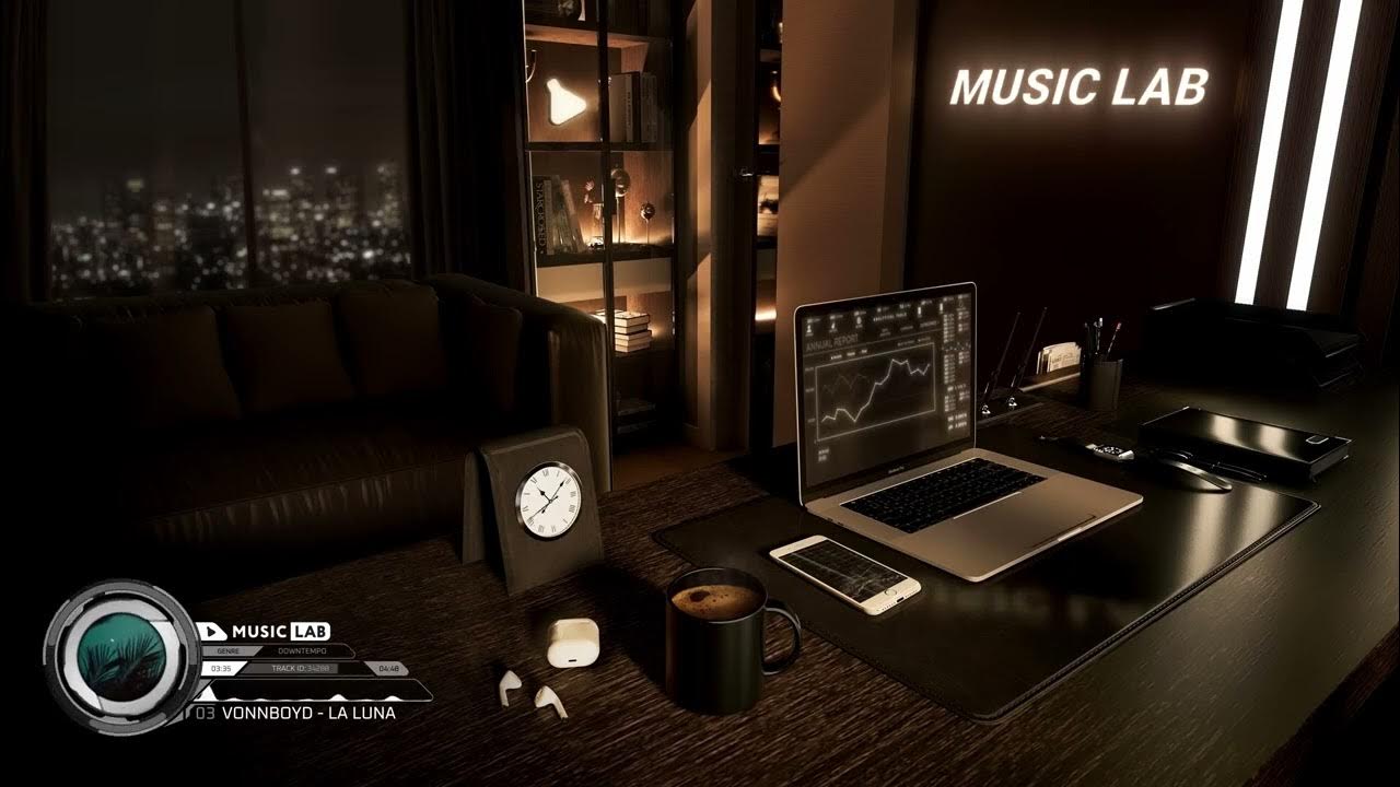 Productive Chill Music Night at Work Mix. - YouTube