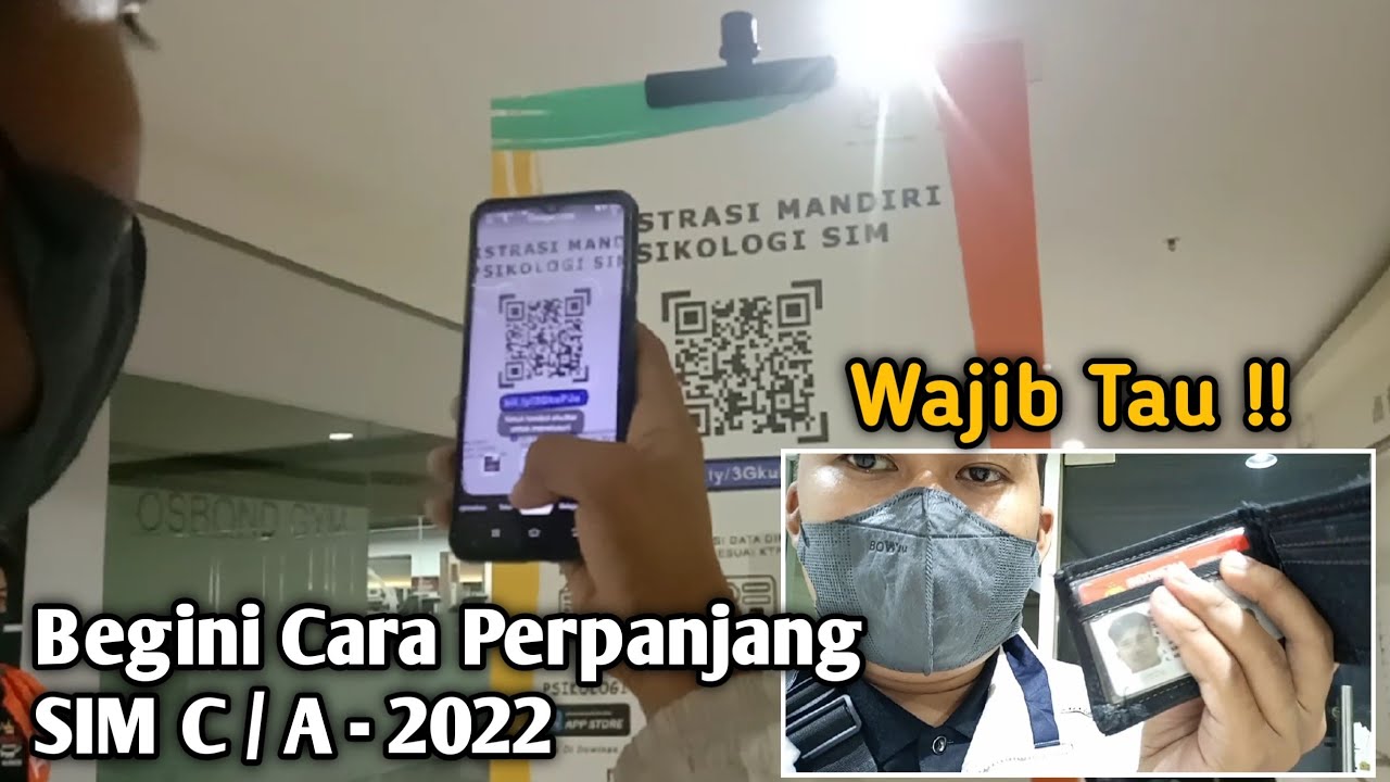 CARA PERPANJANG SIM C MOTOR TERBARU 2022 WAJIB TAU‼️ - YouTube