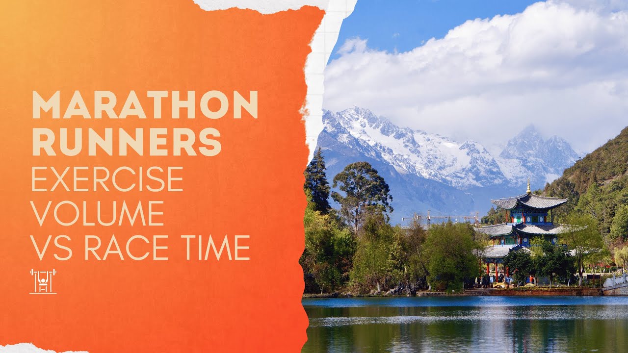 Marathon runners & the correlation between exercise volume and race ...