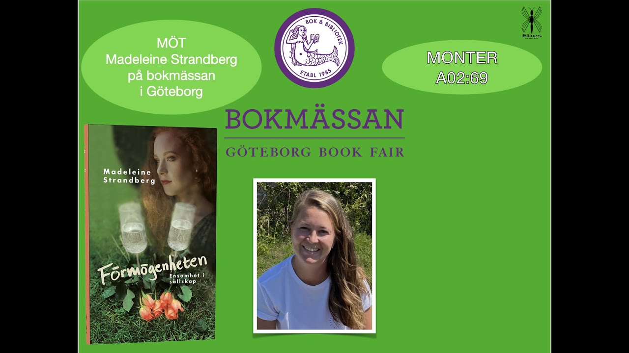 Madeleine Strandberg Bokmässan 2022 - YouTube