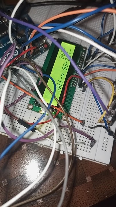 Keypad calculator using Arduino Uno - YouTube