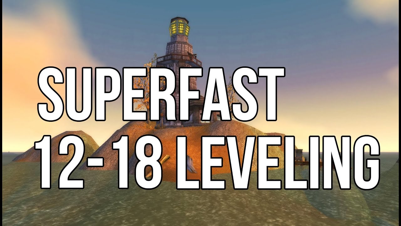 SUPER FAST LEVELING spot Mists of Pandaria (level 12 to 18) in Westfall ...