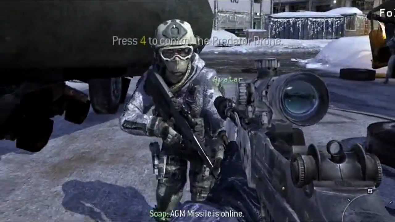 Avatar in Modern Warfare 2 / avatar v CoD MW2 CZ - YouTube