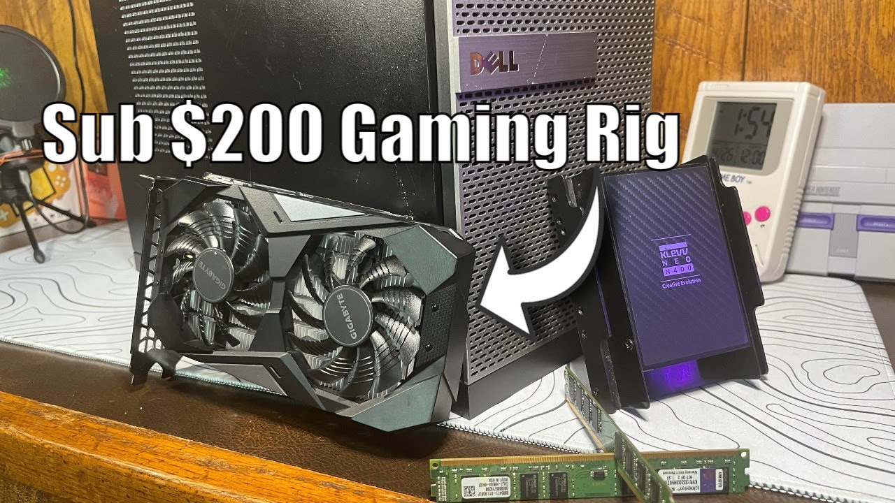 Turning a cheap Optiplex into a $200 Gaming PC | Budget Gaming Build ...
