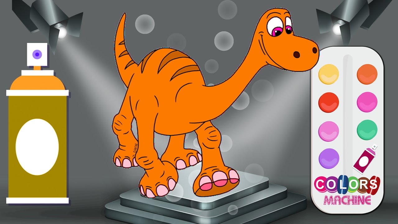 Learn Colors with Good Dinosaur Arlo | Colors for Kids to Learn – Video ...