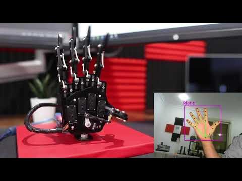 Robot Hand Gestures | Computer Vision with Arduino - YouTube