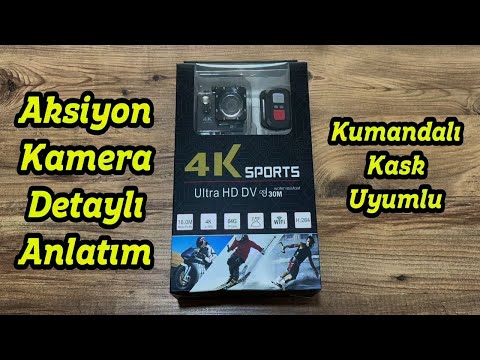 Ultratekno 4K ULTRA HD Aksiyon Kamera Motosiklet Kask Kamerası #camera #action #technology