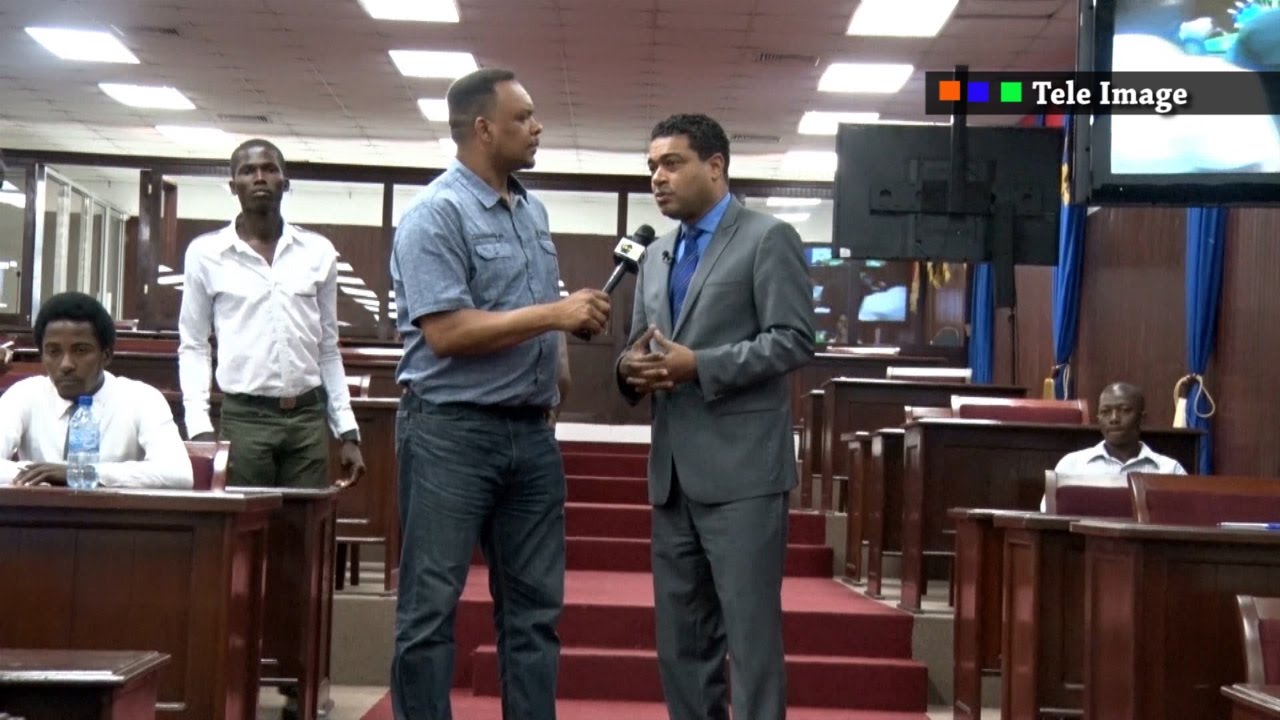 En exclusivité : Visite guidée au parlement Haitien avec le Député ...