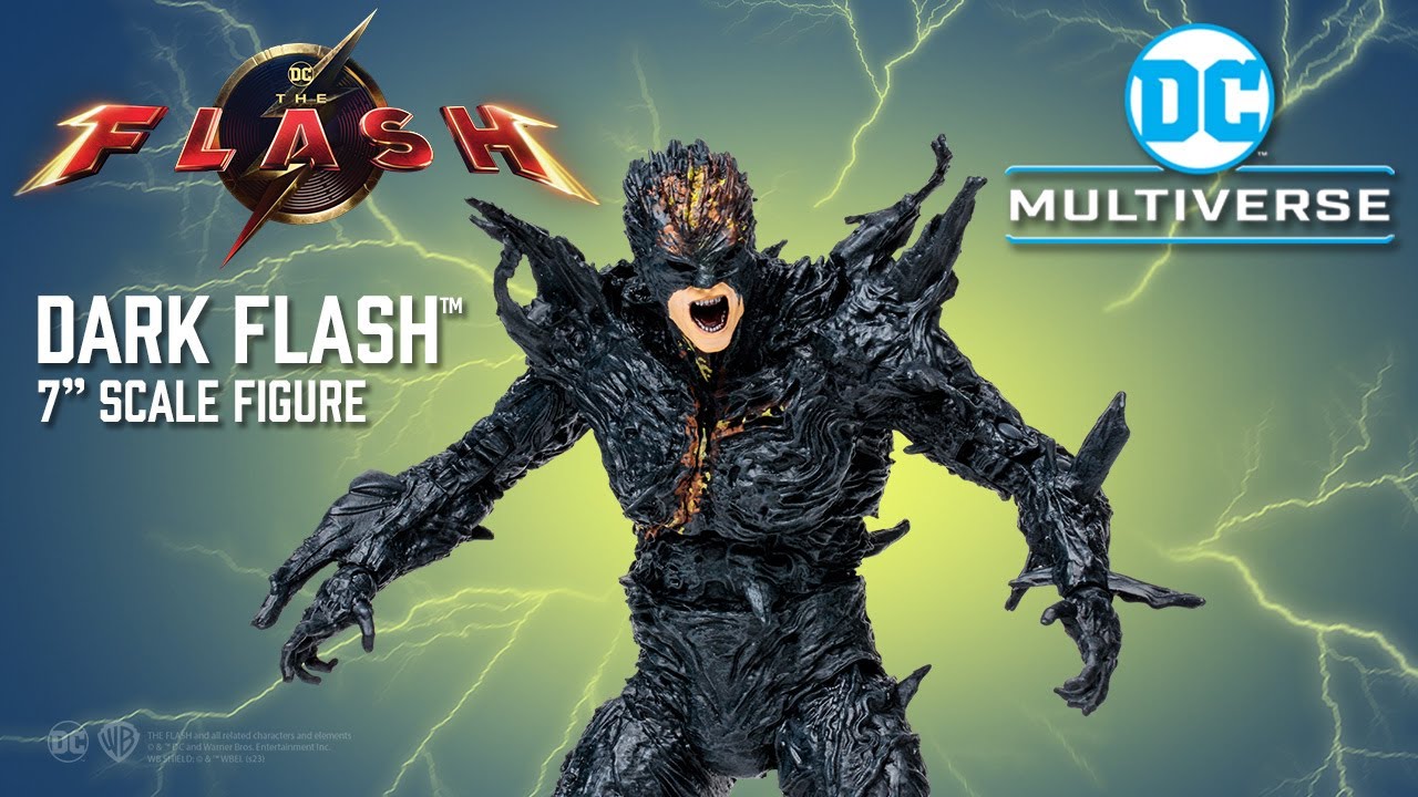 NEW DC Multiverse The Flash Movie™: Dark Flash™ 7" Scale Figure ...