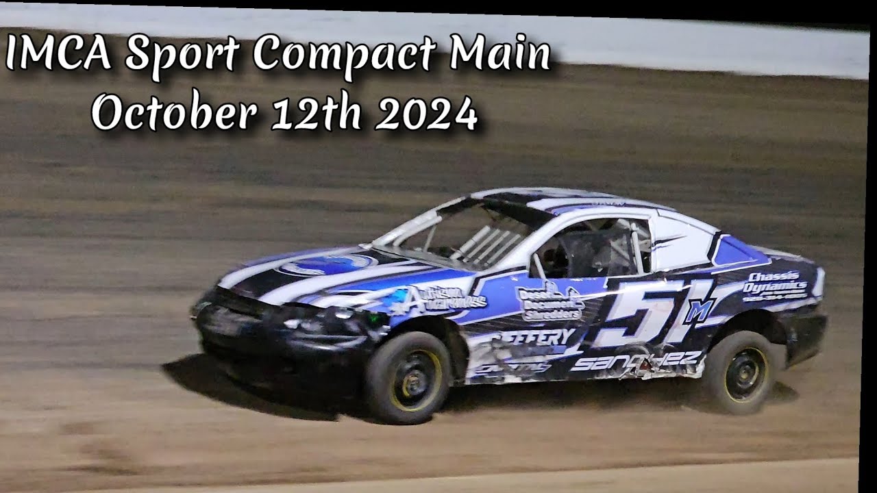 IMCA Sport Compact Main At Central Arizona Raceway 10-12-24 - YouTube