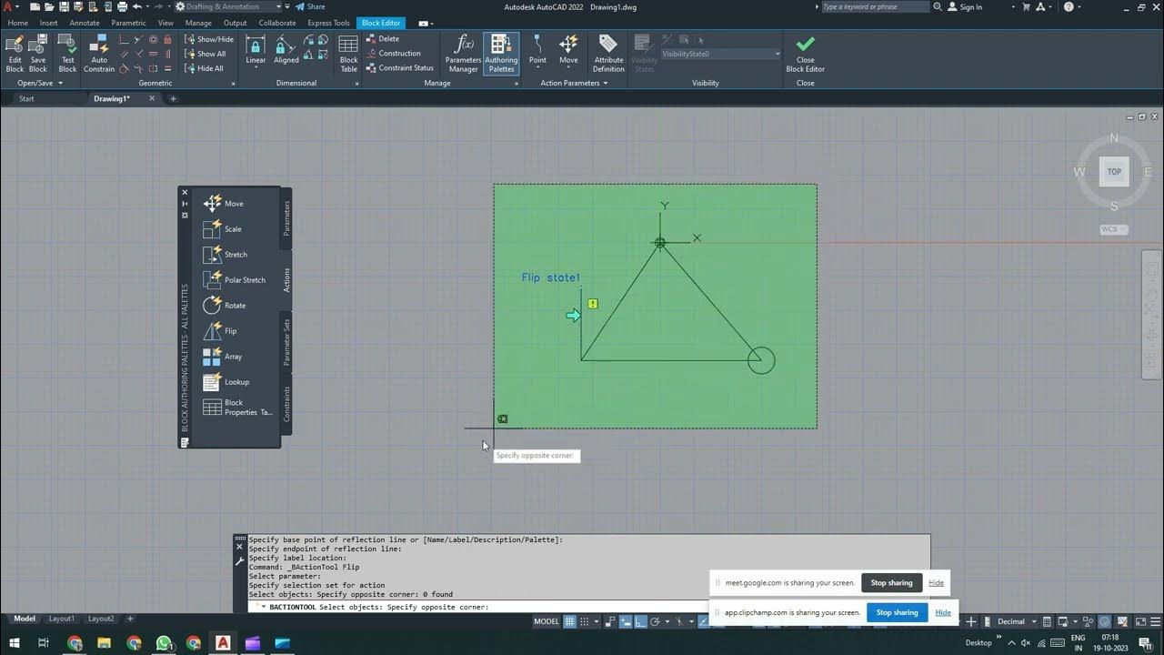 AutoCAD: Block Parameters and Block Actions - 1 - YouTube