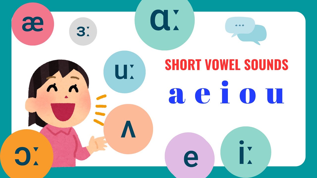 Short Vowel Sounds a e i o u | Phonics Practice with Examples for Kids ...