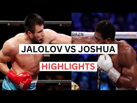 Anthony Joshua vs Bakhodir Jalolov Highlights & Knockouts