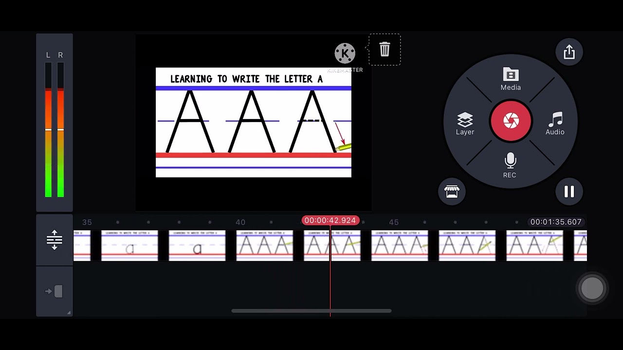 Learning to Write the Letter A Reversed - YouTube