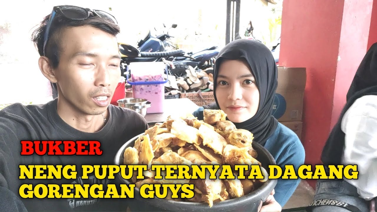 MANG DEDI OTW JAMPANG TURUNAN KIDUL || NENG PUPUT DAGANG GORENGAN - YouTube