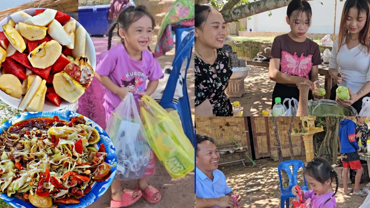 maiv xis thiab tsa iab peb sawv dawv los sib pab ua su noj - YouTube