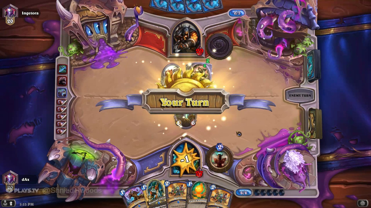 Hearthstone: Evolve Jade Shaman + Bloodlust fun, easy win :) - YouTube