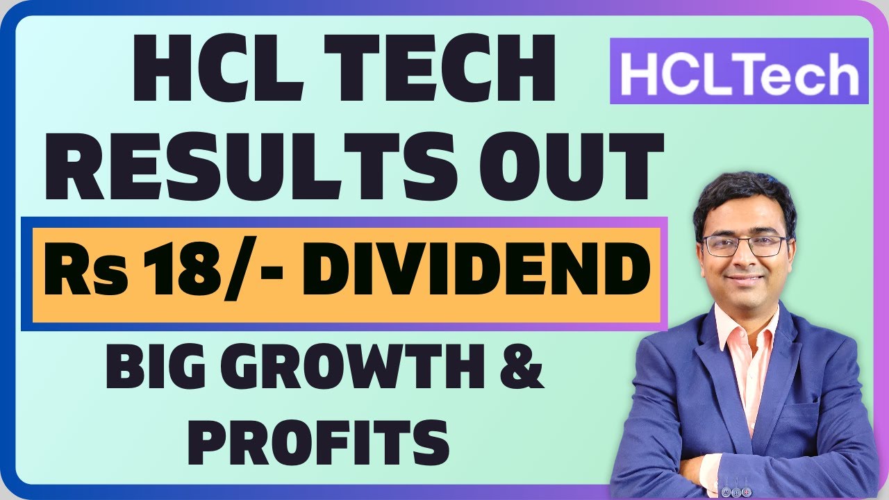 HCL Tech final results | HCL Tech share dividend | HCL Tech dividend ...
