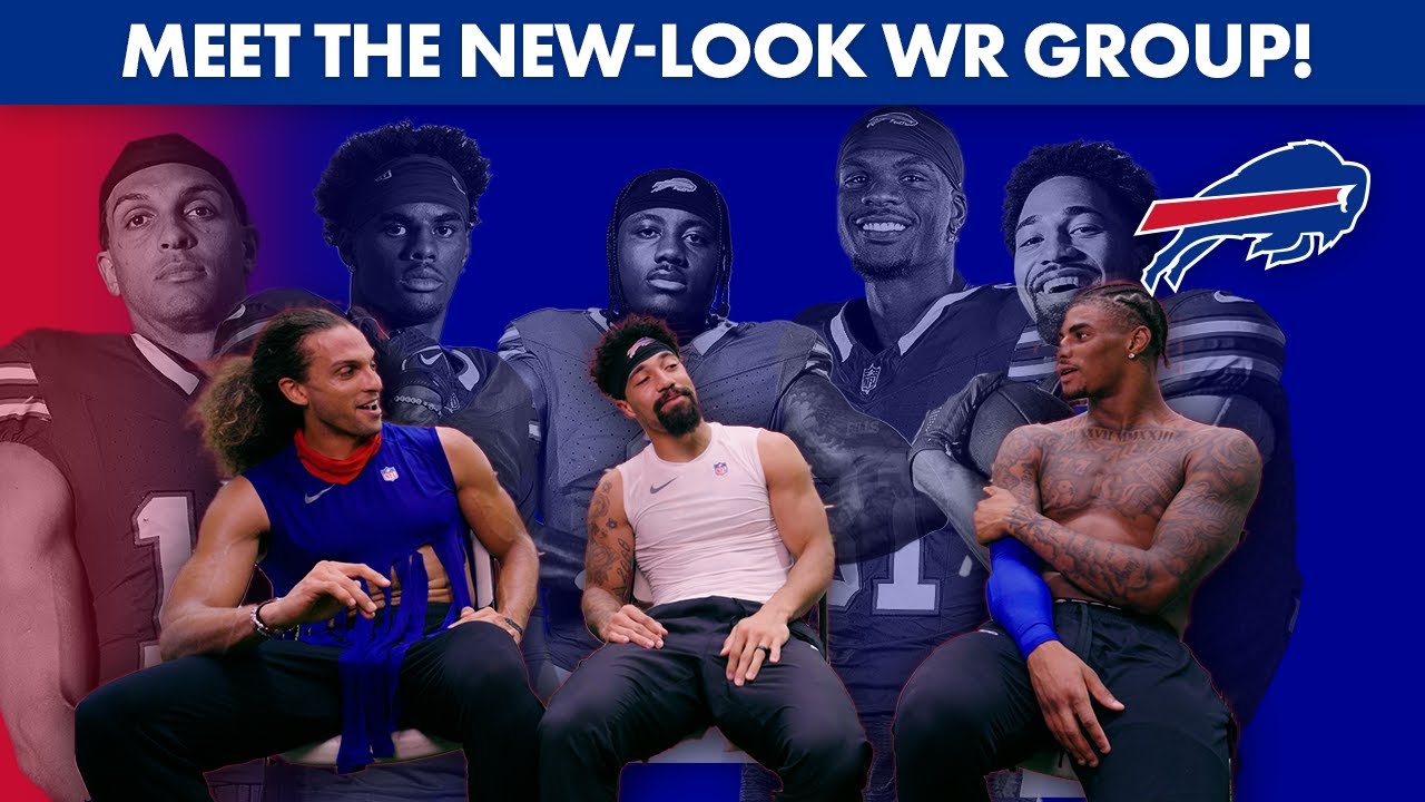 Keon Coleman, Mack Hollins & Khalil Shakir Introduce The Receiver Room ...