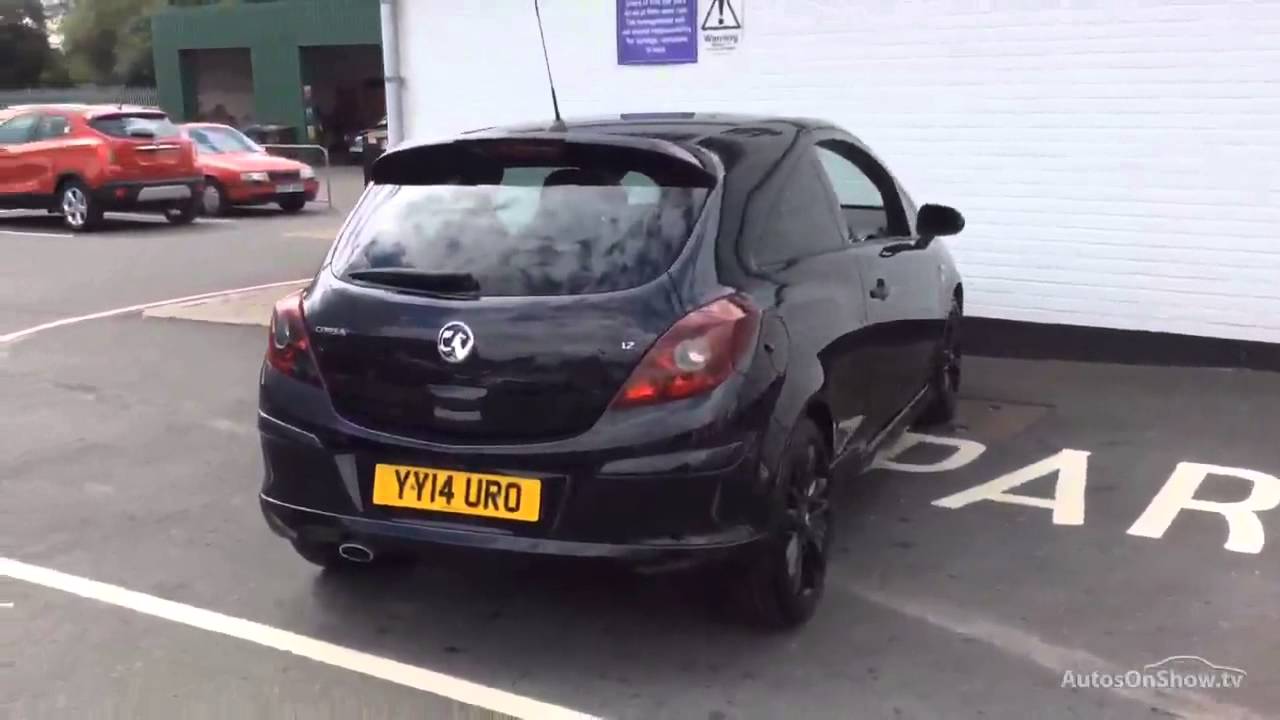 VAUXHALL CORSA LIMITED EDITION BLACK 2014 - YouTube