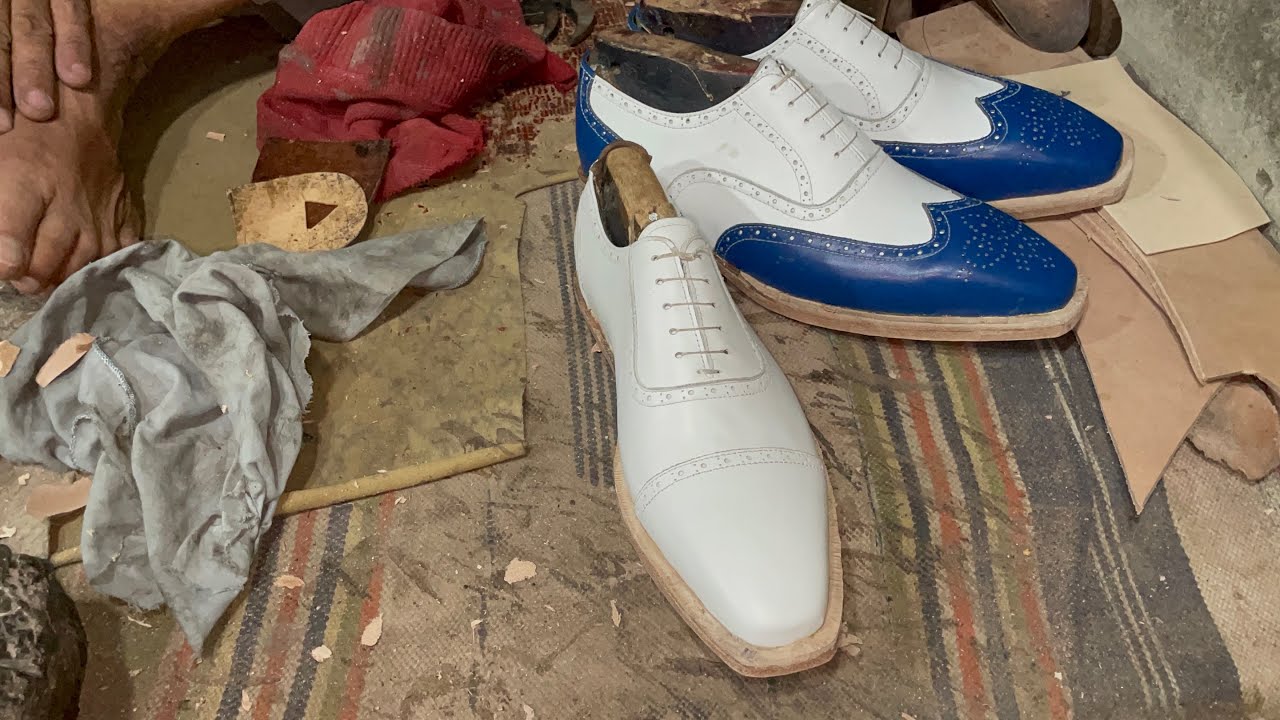 Bespoke handmade leather Shoe | Making Process - YouTube
