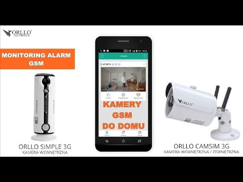 ORLLO CamSim seria Kamery zewnętrzne IP GSM 3G 4G LTE Bezprzewodowe ...