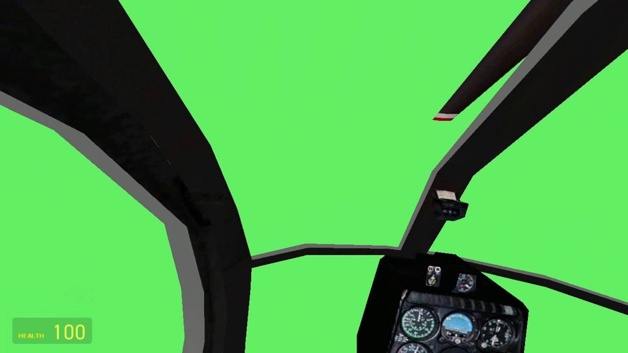 Greenscreen Inside Helicopter HD - YouTube