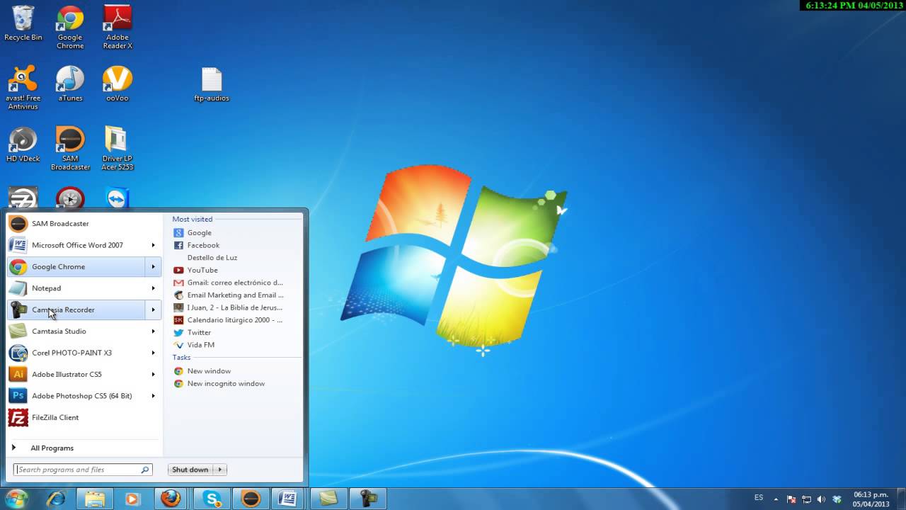Introducción a Windows 7 - YouTube