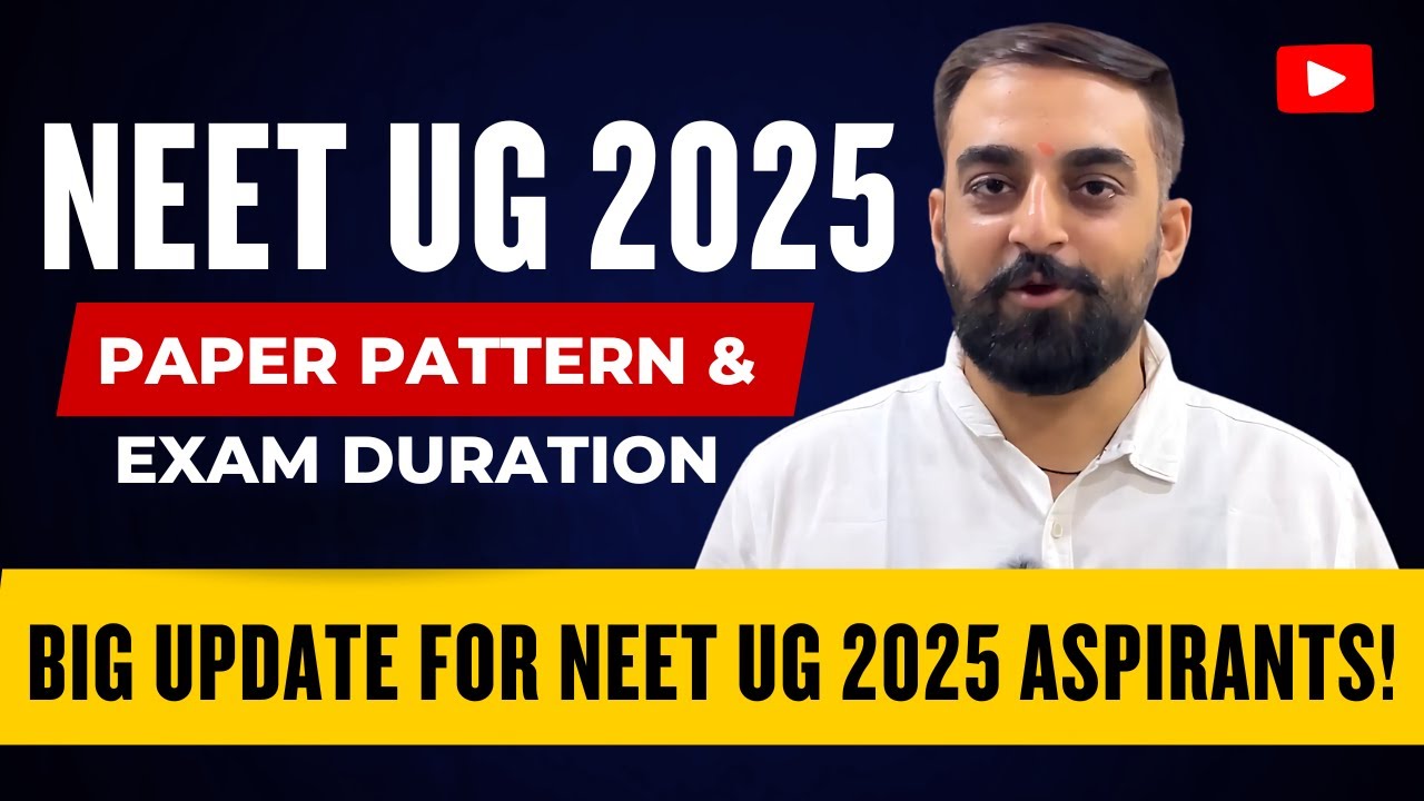 NTA’s Official Notice on NEET UG 2025 | Paper Pattern & Exam Duration ...