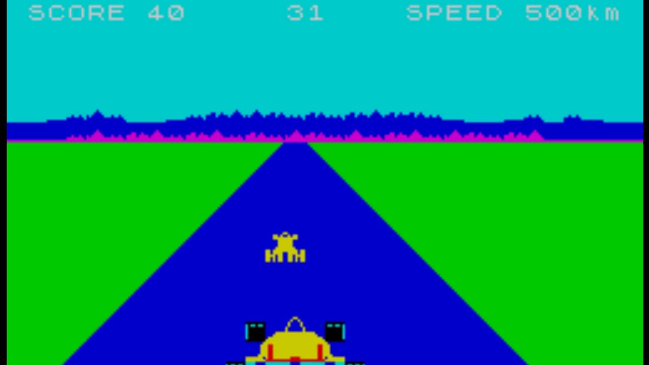 Pole Position (ZX Spectrum) - YouTube