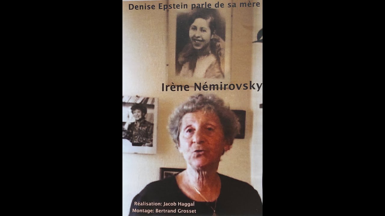 Denise Epstein parle de sa mère Irène Némirovsky - YouTube